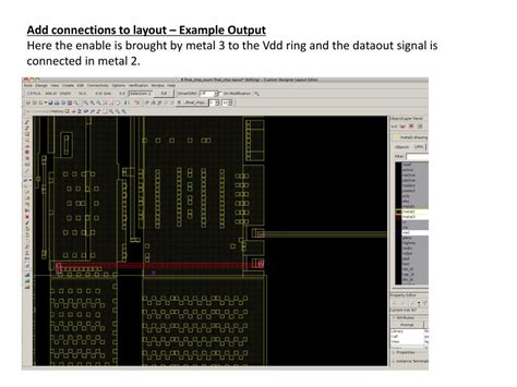 Ppt Synopsys Custom Designer Tutorial For A Chip Integration Using