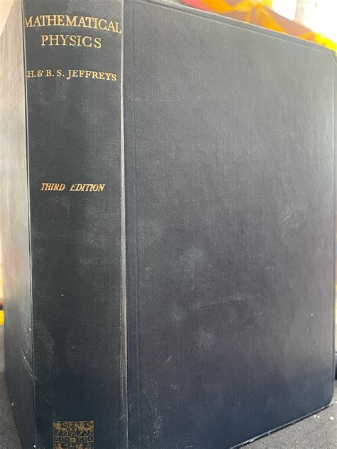 Mathematical Physics By Harold Jeffreys And Bertha Jeffreys Preloved Book Shop