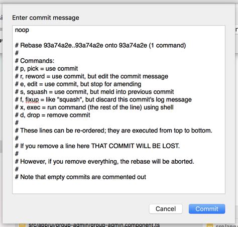 Git Sourcetree Wont Let Me Squash And Merge My Branch Super User