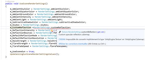 Api Rendersettingscustomreflection Cubemap Vs Texture Unity Engine