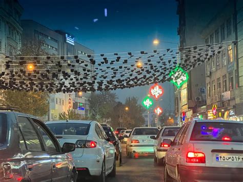 المان‌های نوری یا فاطمه‌الزهرا س در منطقه یک نصب شد