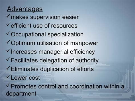 Departmentalization Ppt Business Administration Business