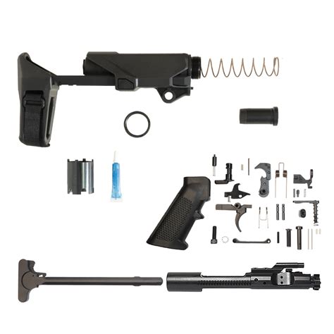 Sb Tactical Hbpdw Ar Brace 556 300blk Buffer Spring Short Buffer Brace System Lower Parts Kit
