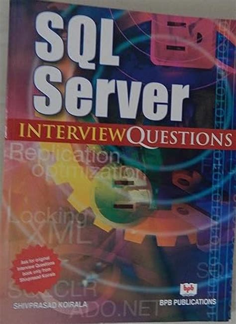 sql server interview questions shivprasad koirala books