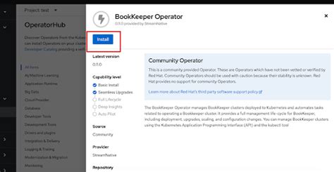 Deploy StreamNative Platform On Red Hat OpenShift Docs