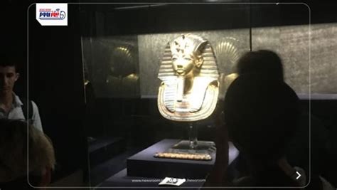 أين القناع الذهبي لتوت عنخ آمون نيوز رووم يجيب صورة خاصة