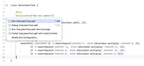 开始使用 Junit Intellij Idea 文档