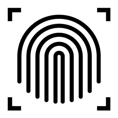Premium Vector Vector Design Fingerprint Scanner Icon Style