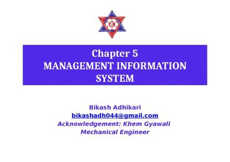 Management Information System Ppt 73132 5 Management Information System
