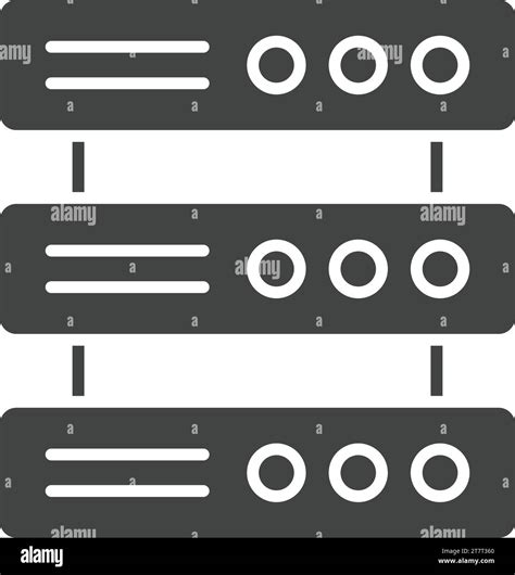 Multiple Servers Icon Vector Image Stock Vector Image And Art Alamy