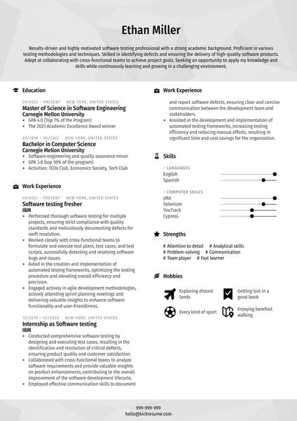 Ios Developer Resume Sample Kickresume