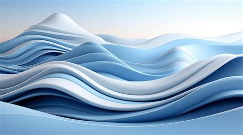 Premium Ai Image Modern Waves Background Illustration Subtle Abstract Background With Soft