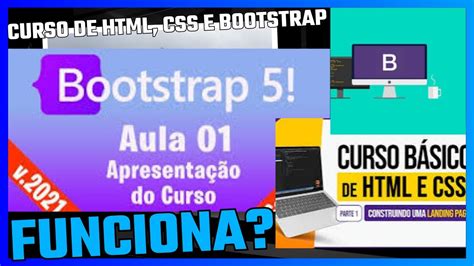 Curso De Html Css E Bootstrap Curso De Html E Css Completo Curso De