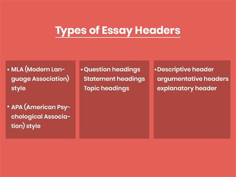 How To Write An Essay Header No1 Rules And Tips To Follow