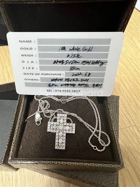 다미아니 벨에포크 18k 제작 목걸이 팬던트 중고나라