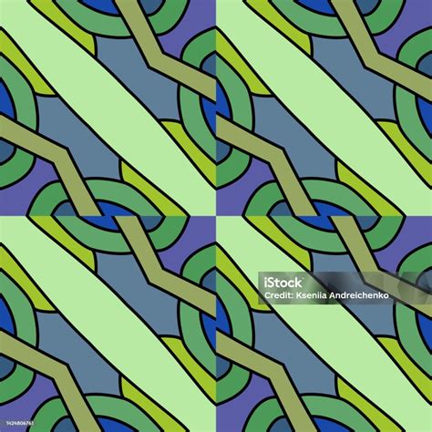 손으로 그린 낙서 모양으로 설정된 추상적인 트렌디 한 이음새가 없는 패턴 검은색에 대한 스톡 벡터 아트 및 기타 이미지 검은