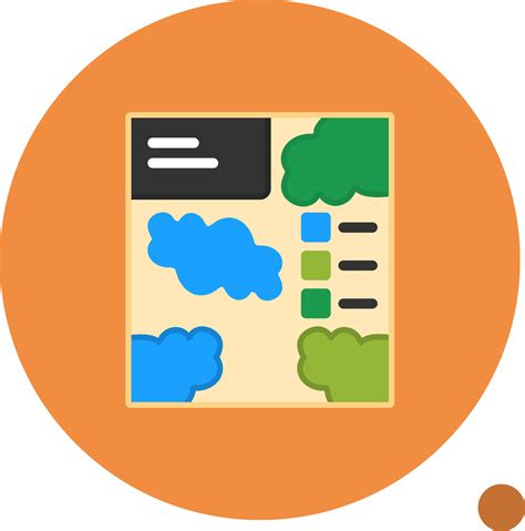 Map Flat Shadow Icon Vector Art At Vecteezy