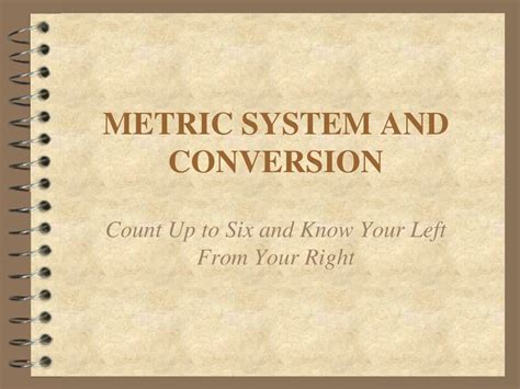 Ppt Metric System And Conversion Powerpoint Presentation Free Download Id 5395371
