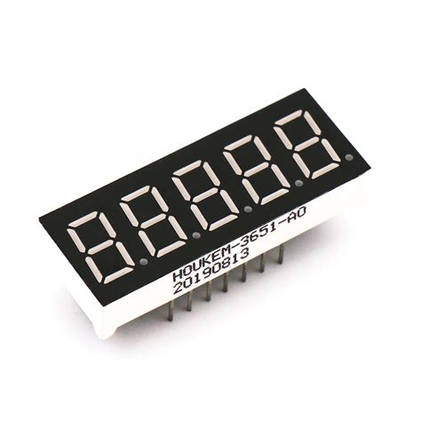 Numeric 036 Inch 7 Segment Led Display 5 Digit 7 Segment Led Display