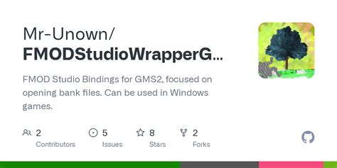 GitHub Mr Unown FMODStudioWrapperGMS FMOD Studio Bindings For GMS Focused On Opening Bank