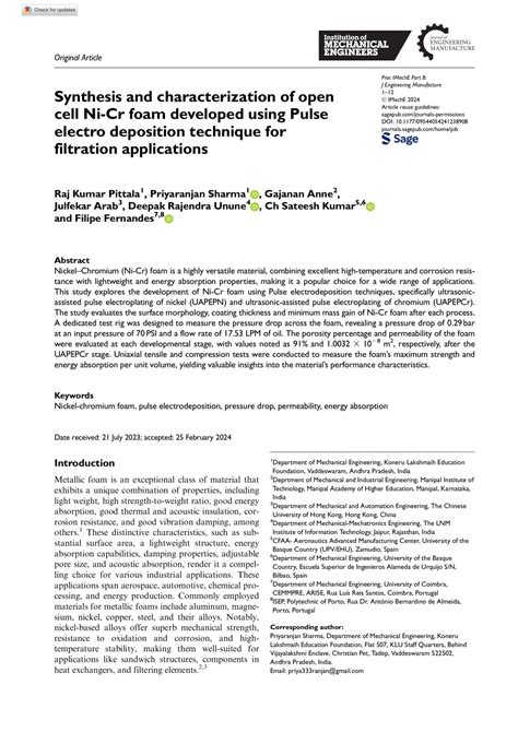 Electro Coatings Ch Sateesh Kumar