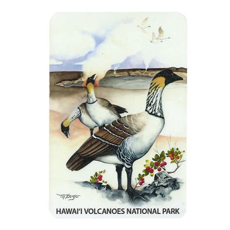 Sticker Nēnē Hawaii Pacific Parks Association