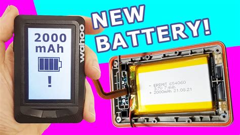 Wahoo Elemnt Battery Replacement Upgrade Youtube