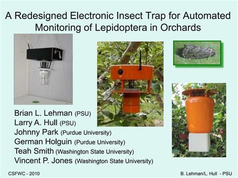 A Redesigned Electronic Insect Trap For Automated Monitoring Of