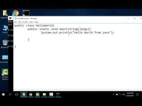 How To Do Java Programming In Notepad Tutorial Blogs