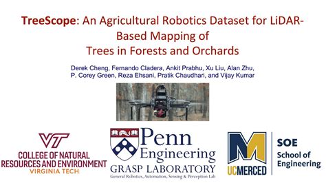 Treescope An Agricultural Robotics Dataset For Lidar Based Mapping Of