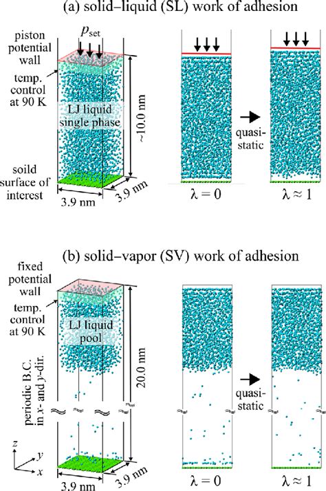 Simulation Systems For The Calculation Of The Solid Liquid And Download Scientific Diagram