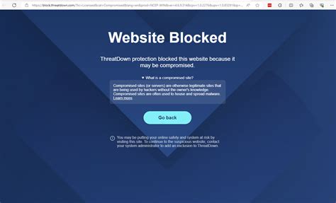 company website blocked website blocking malwarebytes forums