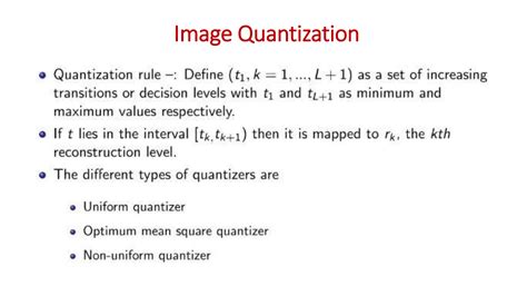 Image Sampling And Quantizationpptx Digital Audio Computer