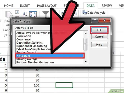 Een Histogram In Excel Maken 8 Stappen Met Afbeeldingen Wikihow