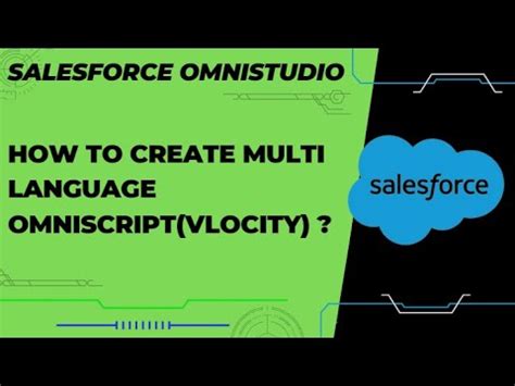 Multi Language Omniscript How To Create Multi Language Omniscript