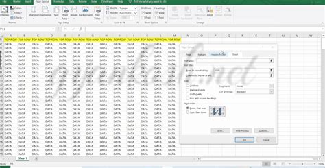 HOW TO PRINT TOP ROW ON TOP OF EVERY PAGE IN EXCEL GyanKosh Learning Made Easy