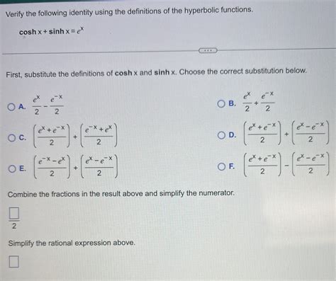solved verify the following identity using the definitions
