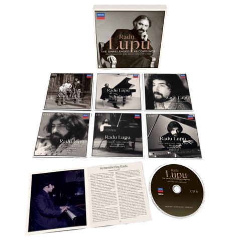 Radu Lupu Radu Lupu Unreleased Recordings 1970 2002 6cd