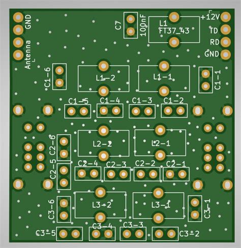 uSDX Multiband Serial Resonance Low Pass Filter Ankara Telsiz ve Radyo Amatörleri Kulübü Derneği