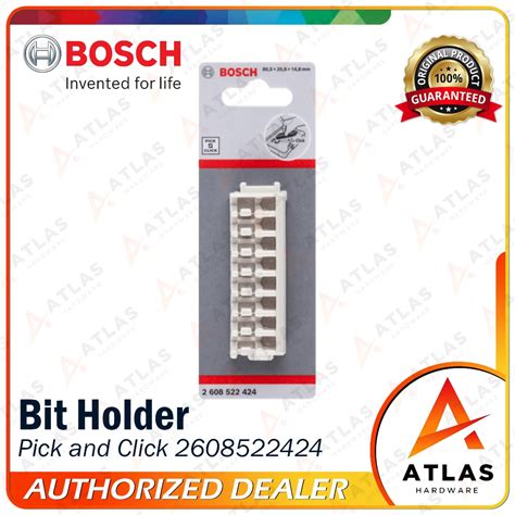 Bosch 2608522424 Pick And Click Storage Plastic Bit Holder Shopee Philippines