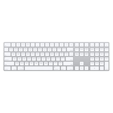 Apple Magic Keyboard With Numeric Keypad Us English Silver Mq052zaa Mwave