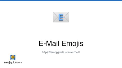 E Mail Emoji 📧 — Meaning Copy And Paste Emojiguide