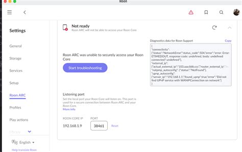 Unable To Configure Arc ARC Port Forwarding Help Roon Labs Community