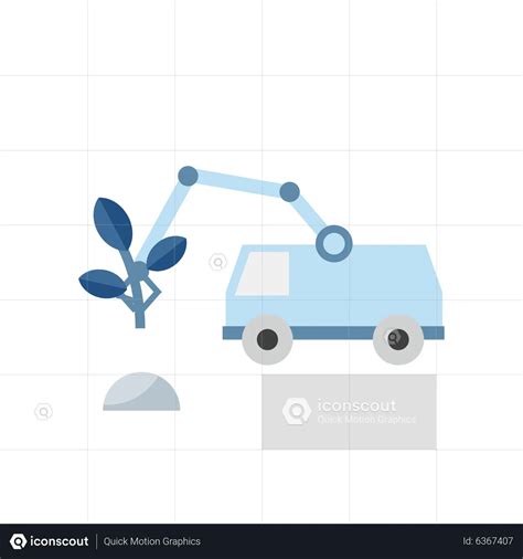 Tree Planting Automation Animated Icon Download In Json Lottie Or Mp4
