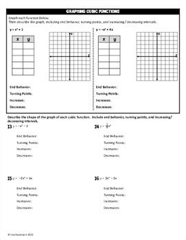 Intro To Polynomial Functions Algebra Binder Notes By Lisa Davenport