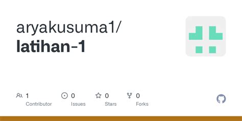 Github Aryakusuma Latihan