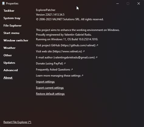 Windows X Menu Suddenly Stopped Working For Me · Issue 1180 · Valinetexplorerpatcher · Github
