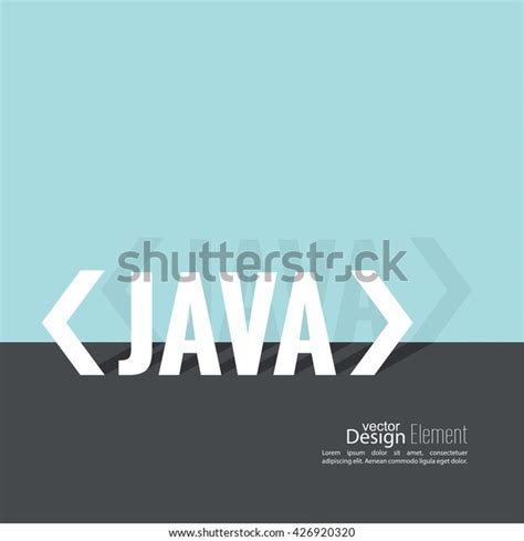 Progrmming Code Vector Closing Brackets Slash Stock Vector Royalty Free 426920320 Shutterstock