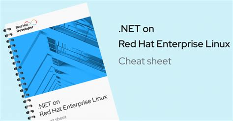 Red Hat Cheat Sheets Red Hat Developer