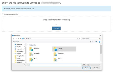 Upload Files With CPanel File Manager Dkddi Knowledge Base